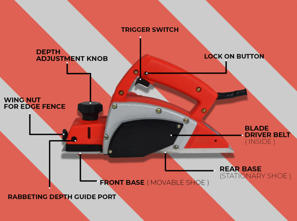 HPD Shakti Electric Wood Planer Machine | Randa Machine | 500 Watt ...