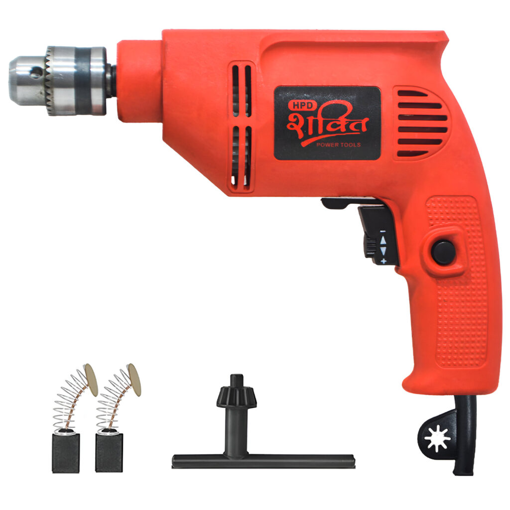 HPD Shakti Electric Drill Machine 10mm 10ED (Speed Control With Reverse ...
