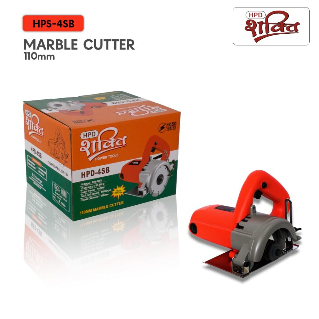 HPD Shakti Marble Cutter Machine 4 inch / 110MM with Flat Body Model ...
