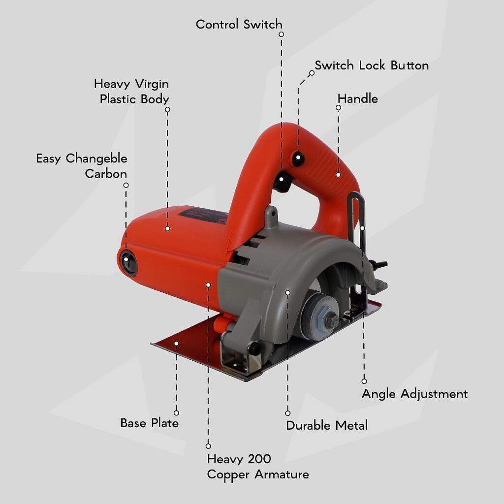 HPD Shakti Marble Cutter Machine 4 inch / 110MM with Flat Body Model ...
