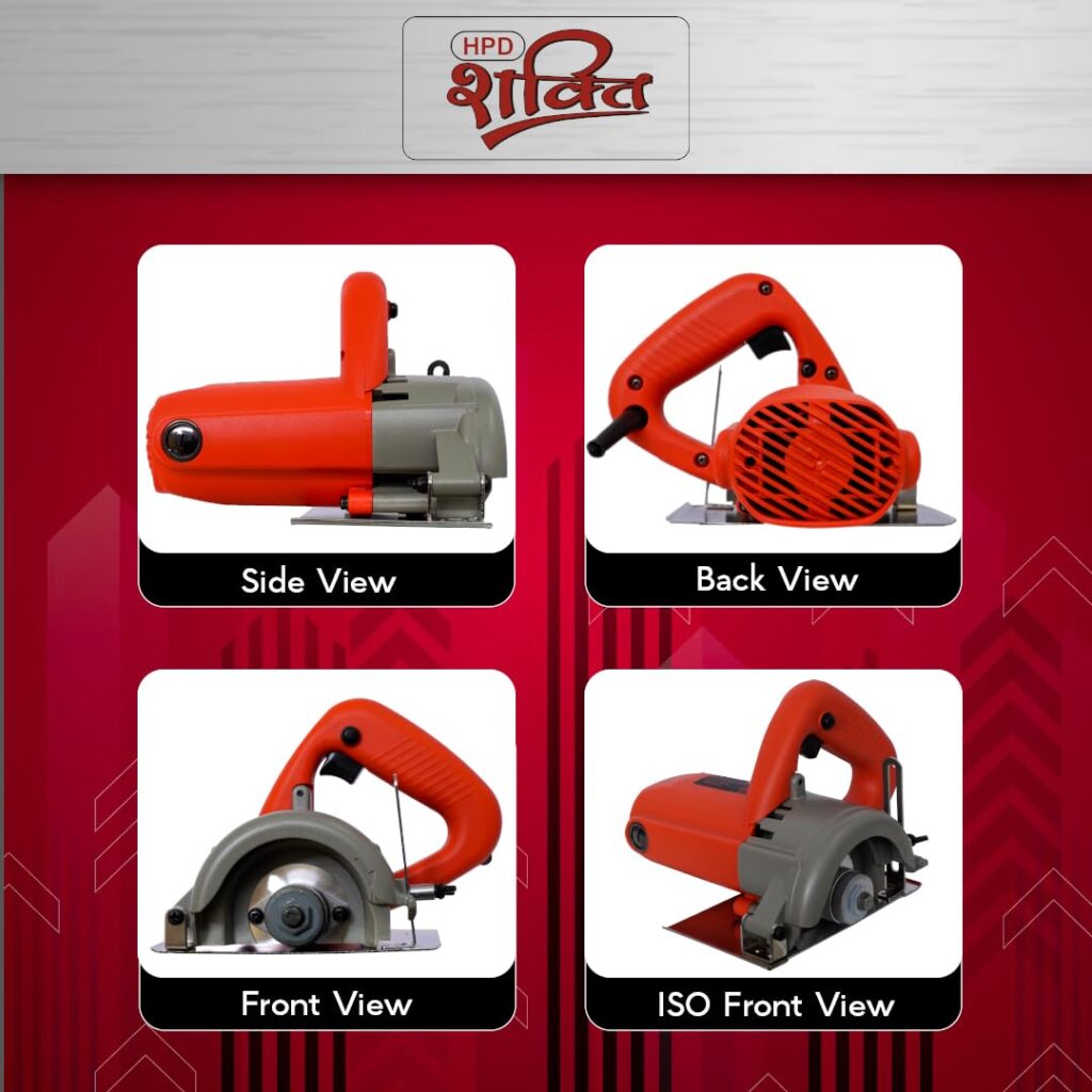 HPD Shakti Marble Cutter Machine 4 inch / 110MM with Flat Body Model ...
