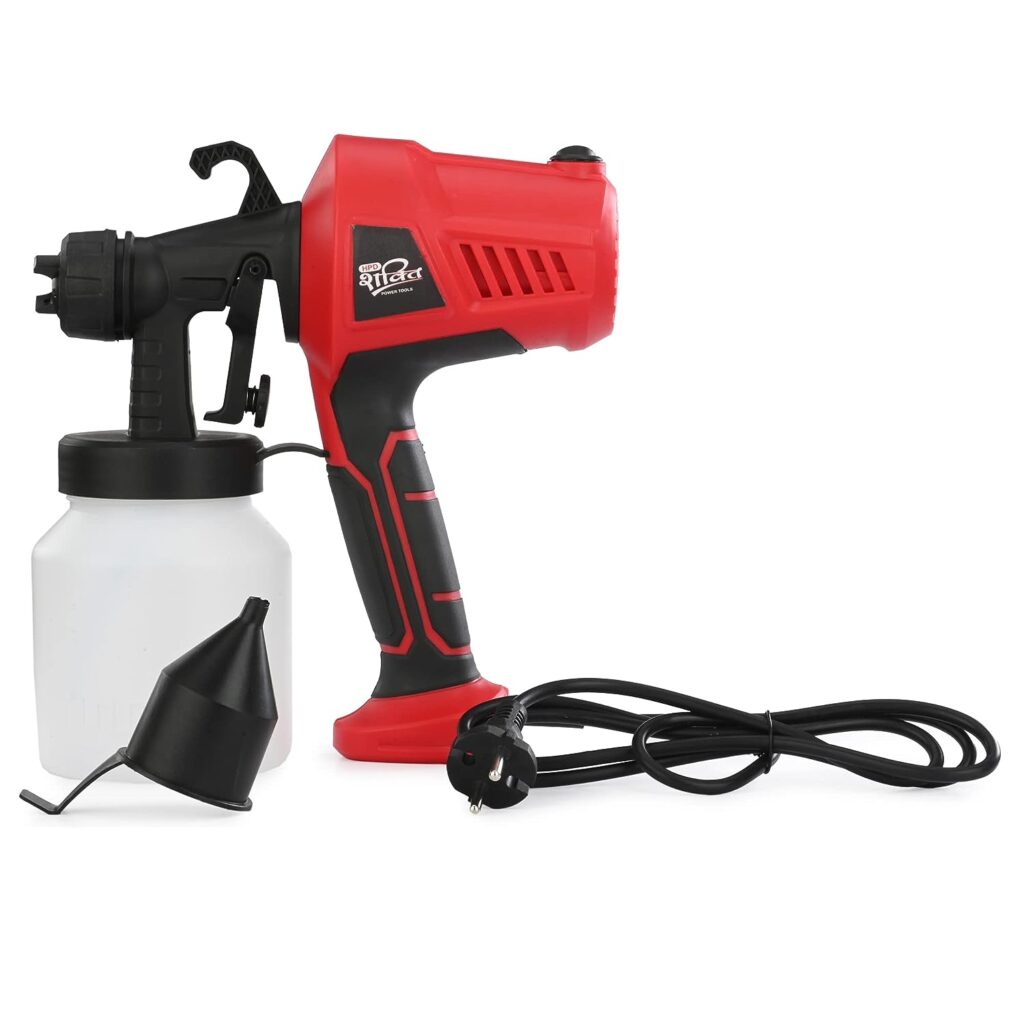 HPD Shakti Electric Spray Paint Gun 600W Watts Full Copper Motor HVLP ...