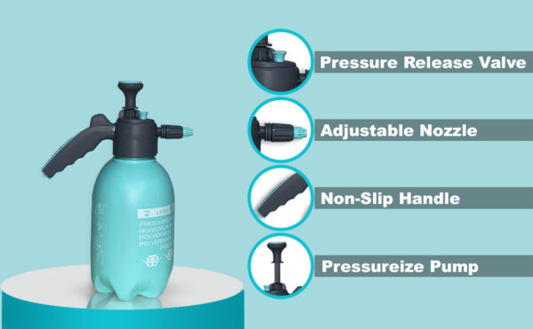OEM Heavy Duty Sprayer 2L with Mist and Pressure Jet Flow Garden ...