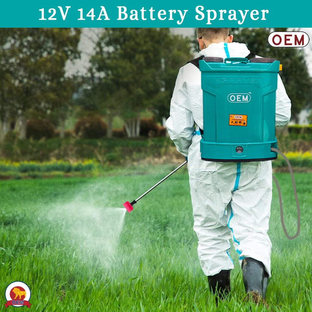 OEM Special Clutch Battery Operated Knapsack Sprayer 12V14A 18L – High ...
