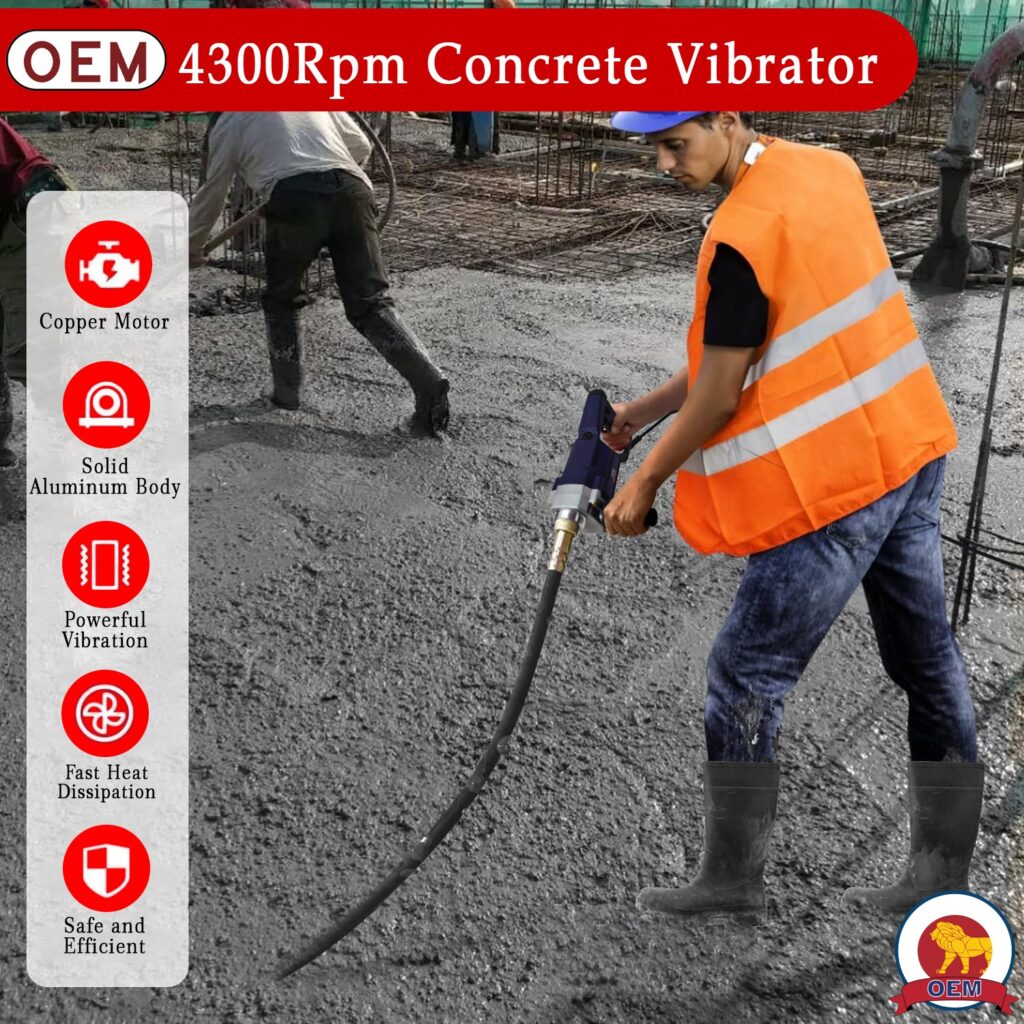 OEM Professional Concrete Electric Vibrator VB40 With 6 Months Warranty ...