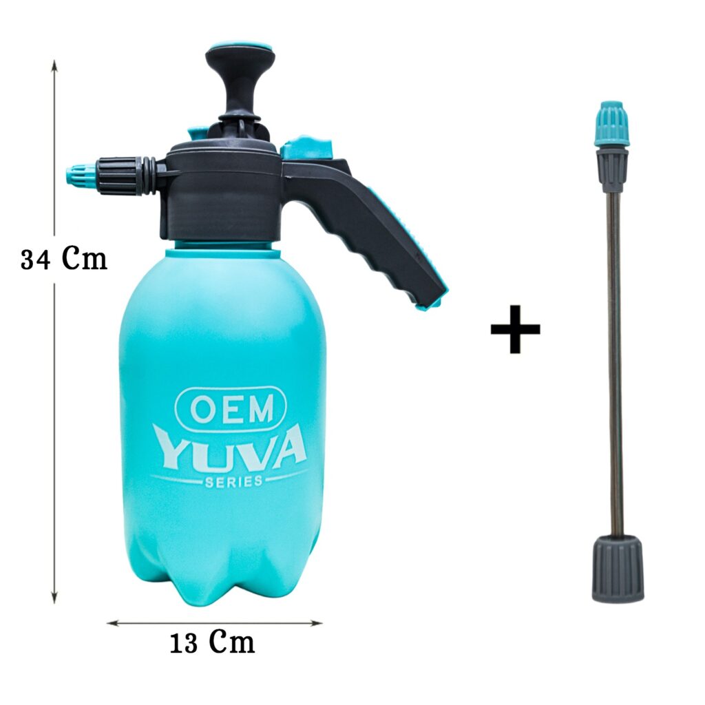 OEM YUVA Series 2L Garden Pressure Sprayer (Blue) with Extension Rod ...